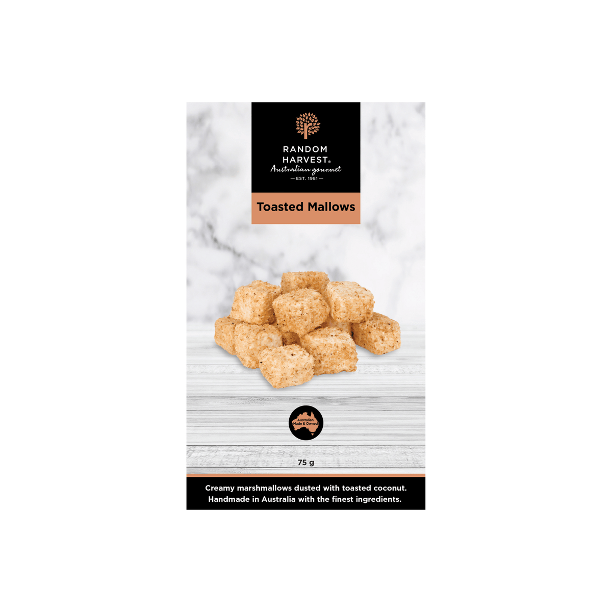 Toasted Mallows 75g Australian Handmade | Random Harvest